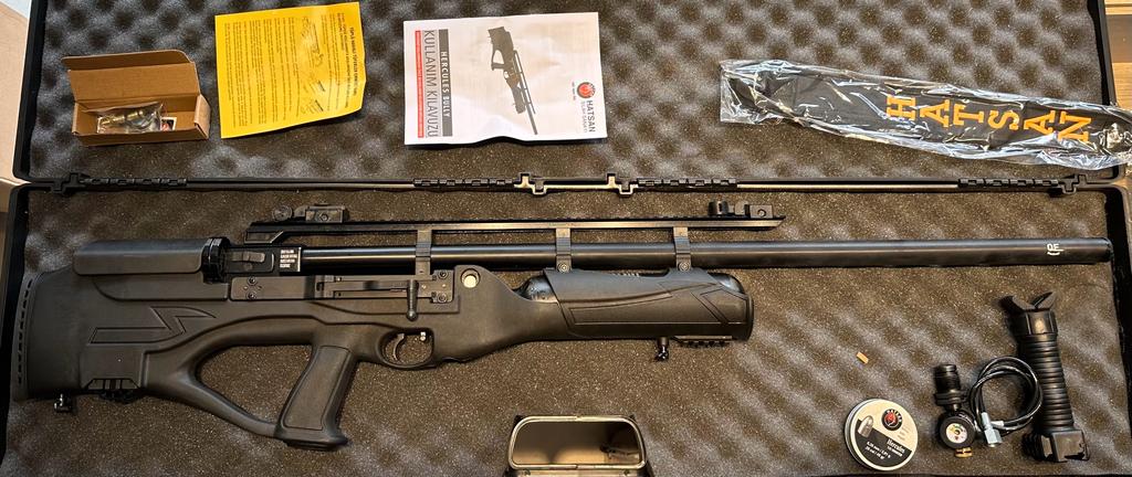 Hatsan Hercules Bully Long PCP Havalı Tüfek - Kolay Av