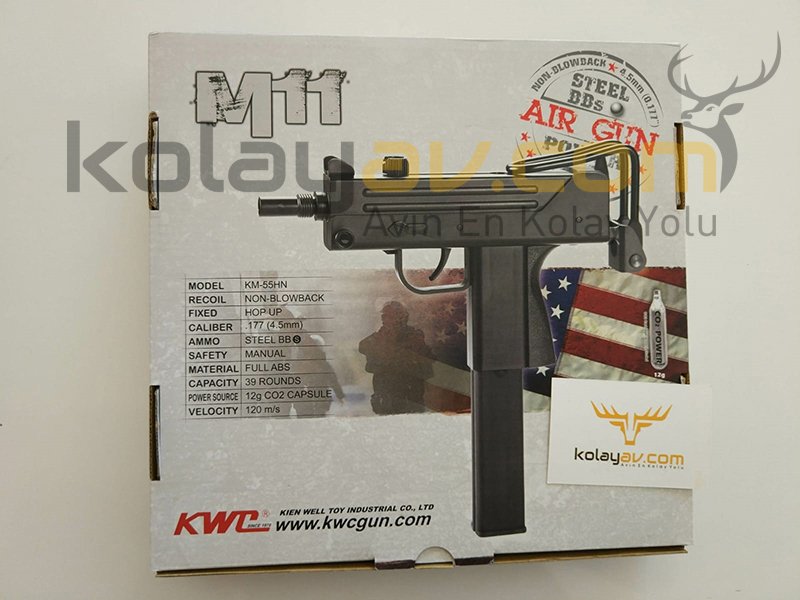 KWC M11 Mini Uzi Silah Havalı Tabanca 2559 TL - Kolay Av