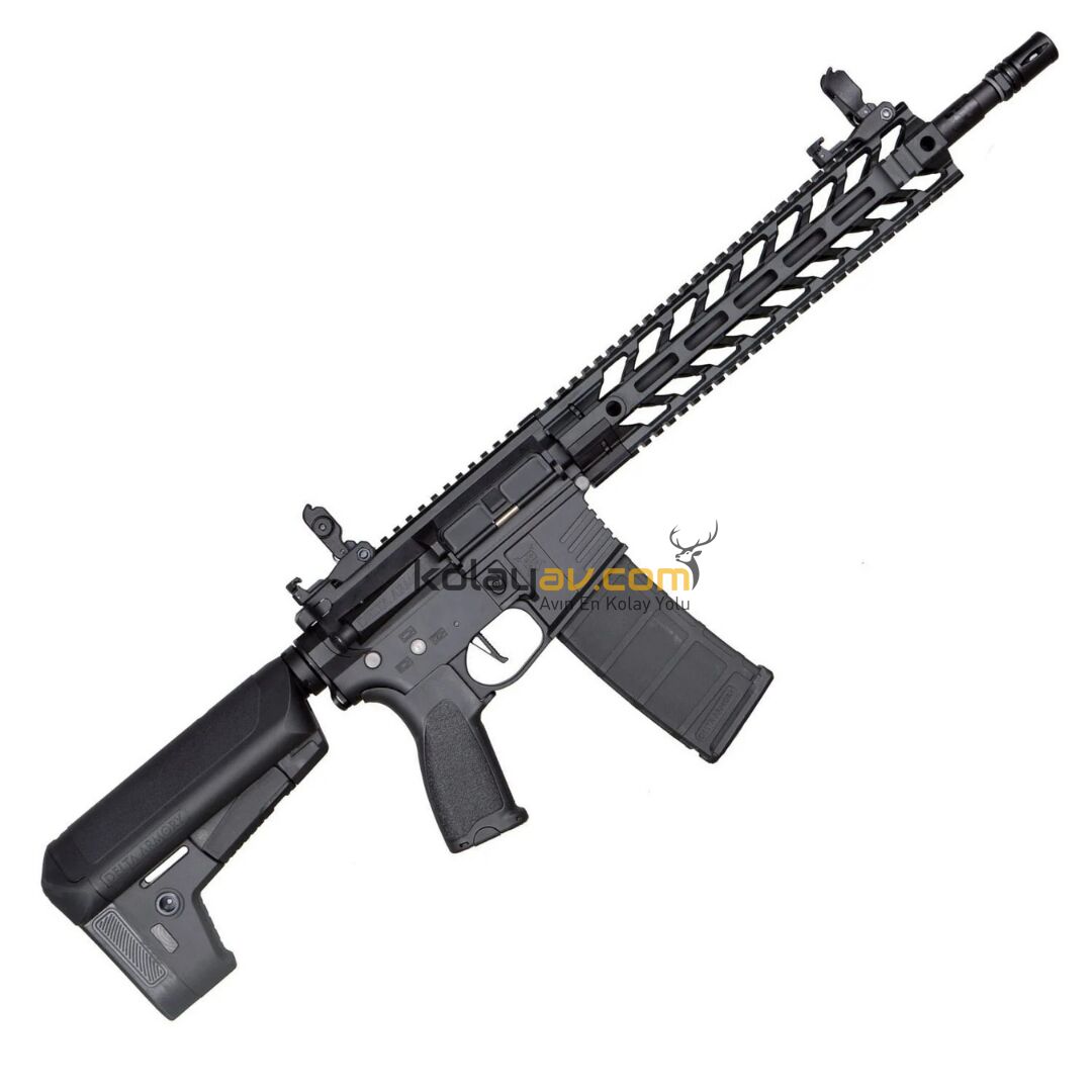 Delta Armory AR15M-LOK Long Bravo Airsoft Tüfek Siyah