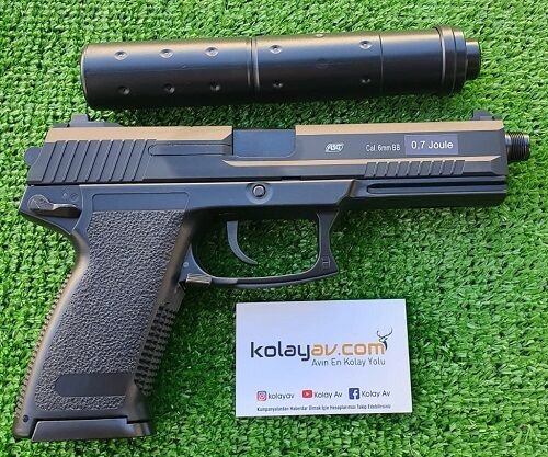 ASG MK23 Airsoft Tabanca (Susturuculu) - Kolay Av