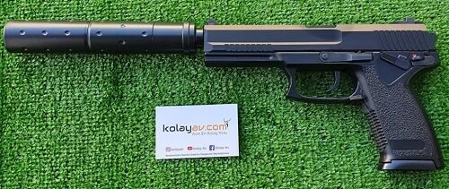 ASG MK23 Airsoft Tabanca (Susturuculu) - Kolay Av