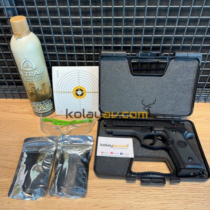 ASG M9 Heavy Weight Blowback Airsoft Tabanca - Kolay Av