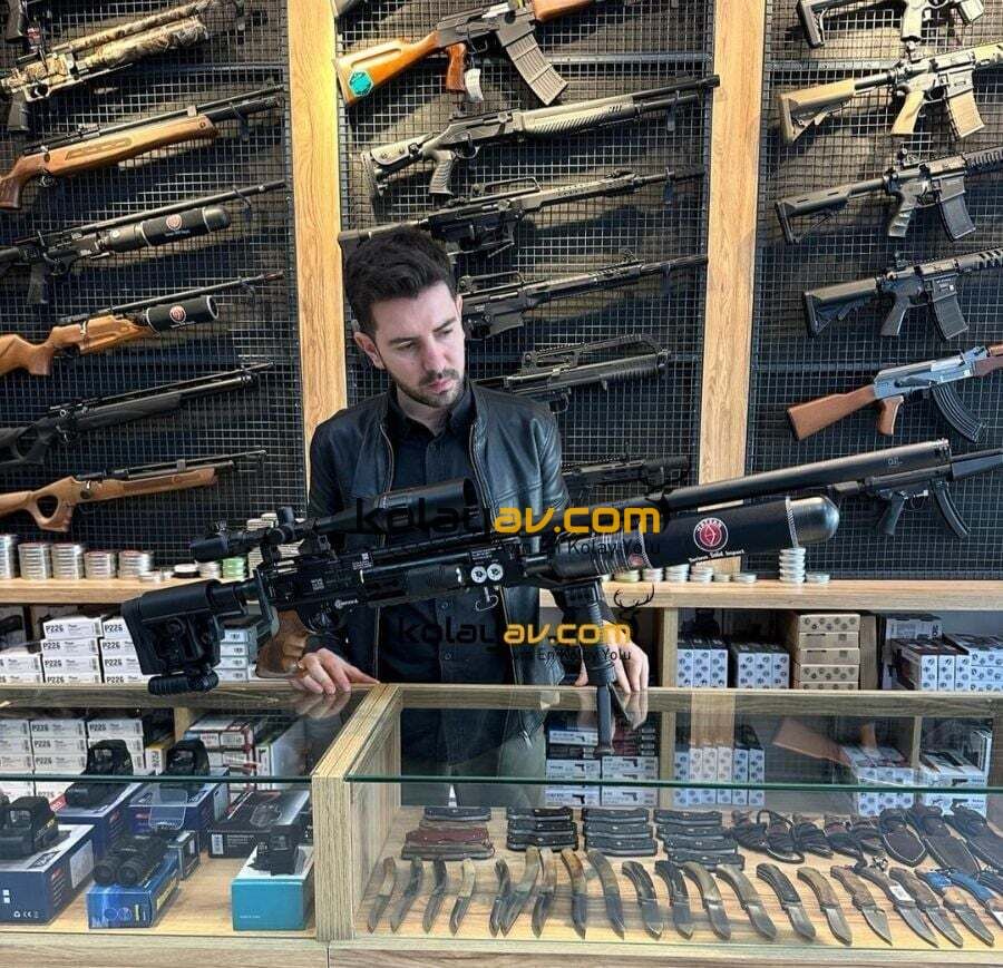 Hatsan Factor Sniper Long FFP Dürbün + Scuba PCP Havalı Tüfek, 6.35mm ...