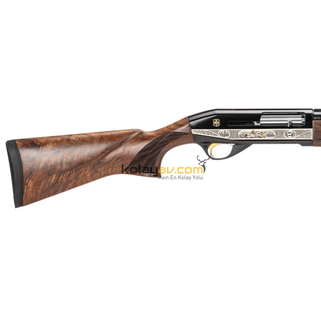 Ata Arms Neo Modern 3 Gold Gravürlü Otomatik 12 Kalibre Av Tüfeği